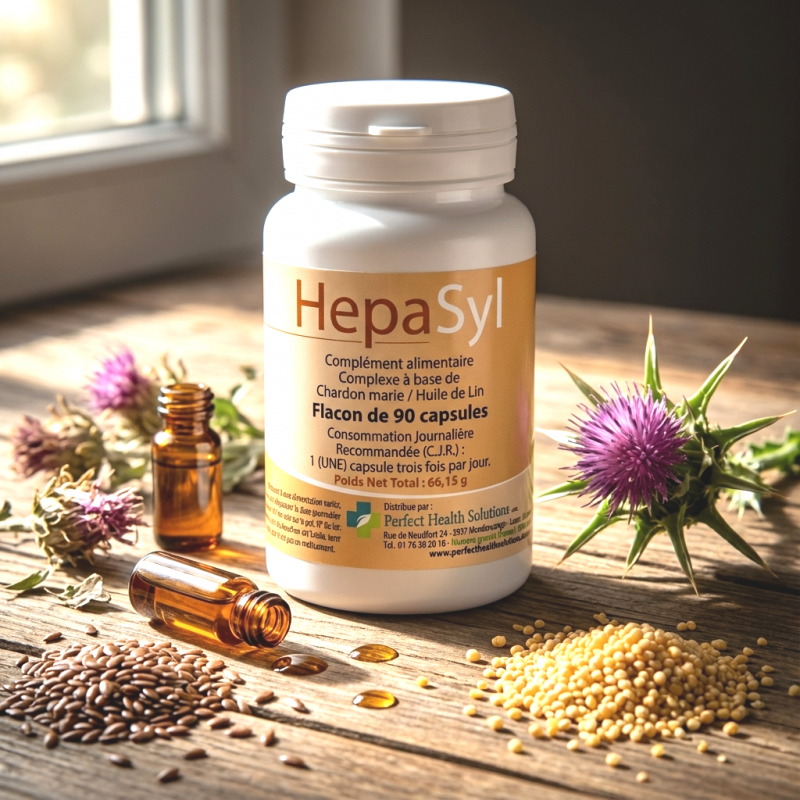 HEPASYL fonctions hépatiques normales Perfect health Solutions