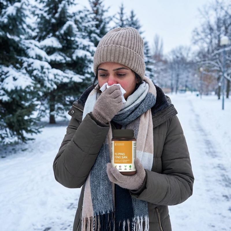 YU PING FENG SAN - ORL saison hiver et printemps - CALEBASSE