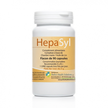 HEPASYL fonctions hépatiques normales Perfect health Solutions